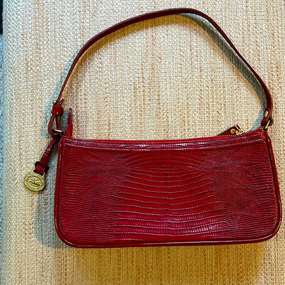 Brahmin | Bags | Brahmin Red Snake Bag | Poshmark
